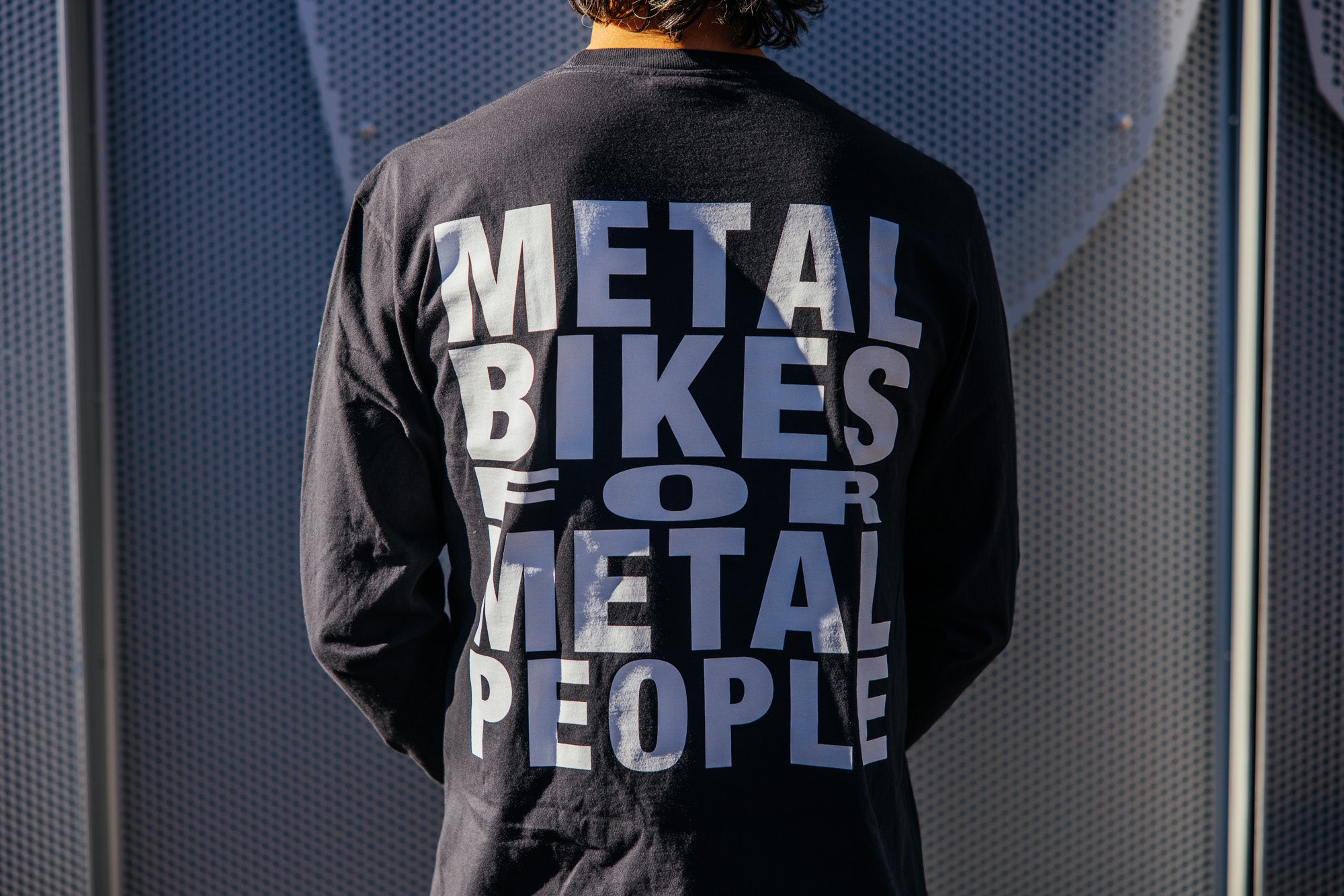 T-Shirt - Metal Bikes for Metal People - Long Sleeve – The Radavist, LLC